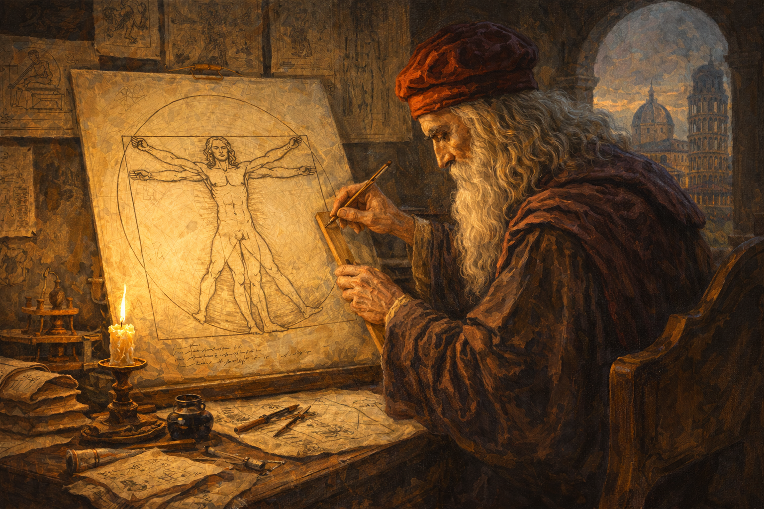 Vitruvian Man Explained: Leonardo da Vinci’s Drawing and Meaning ...